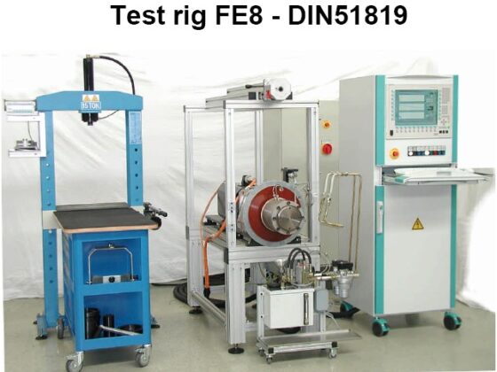 FE8, 롤러 베어링의 마모 시험기 (DIN51819 시험법) - 한미산업